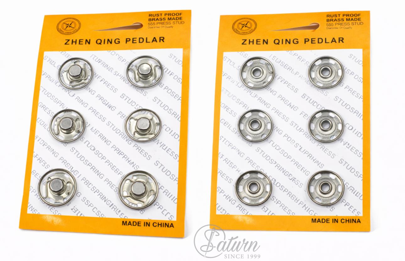 Capse Metalice de Cusut 2 cm – Set 6 Bucăți pentru Îmbrăcăminte ...